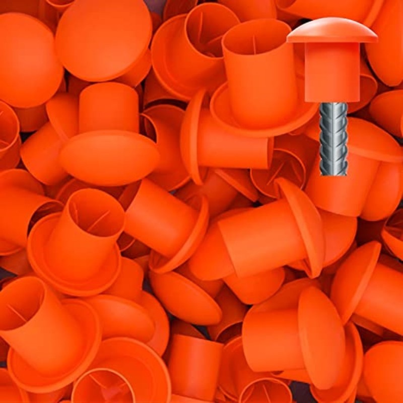Mushroom Rebar Safety T- Posts Caps